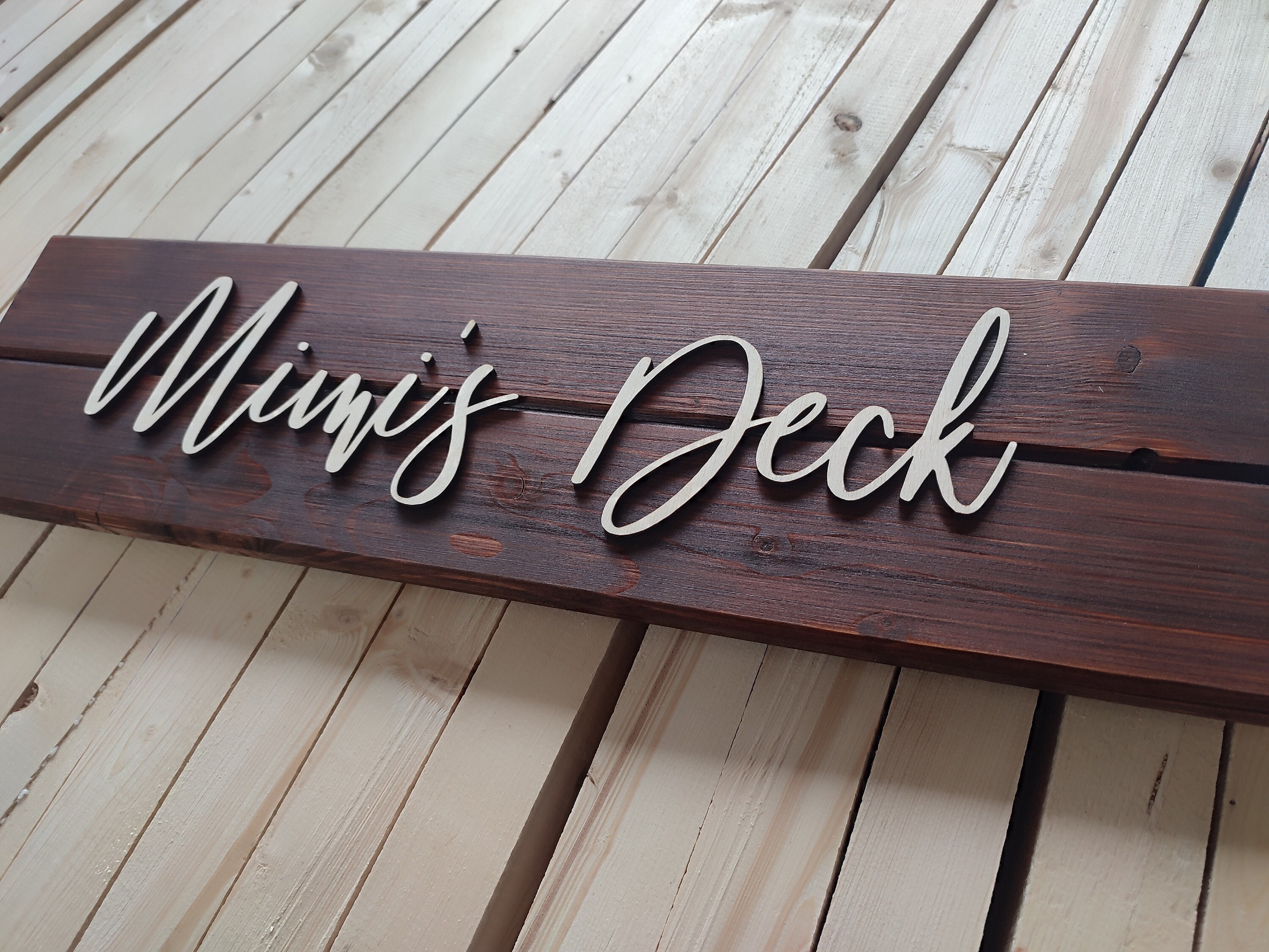 Deck Signs