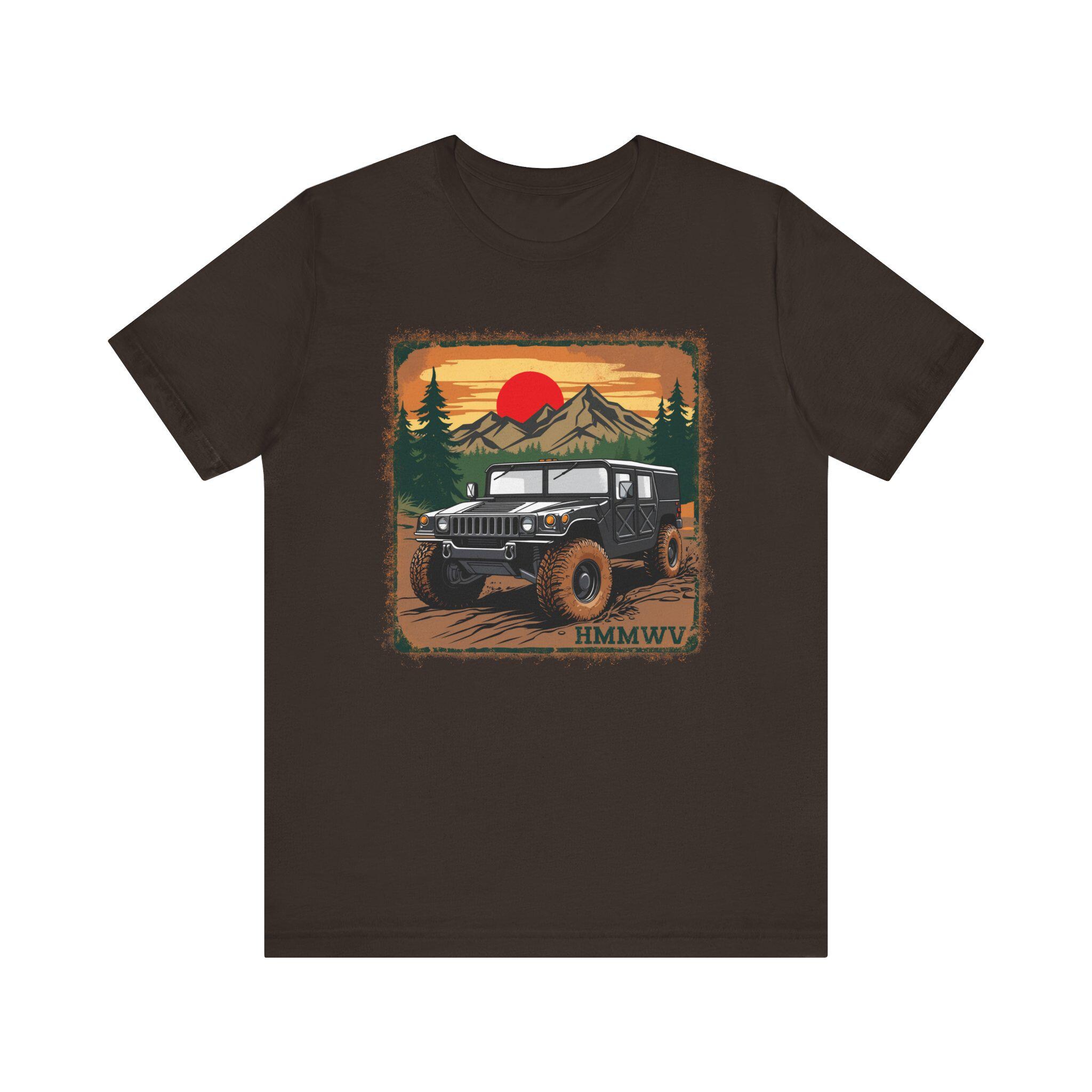 HMMWV / Hummer / Humvee in a Mountain Scene With Sunset off Road - Etsy