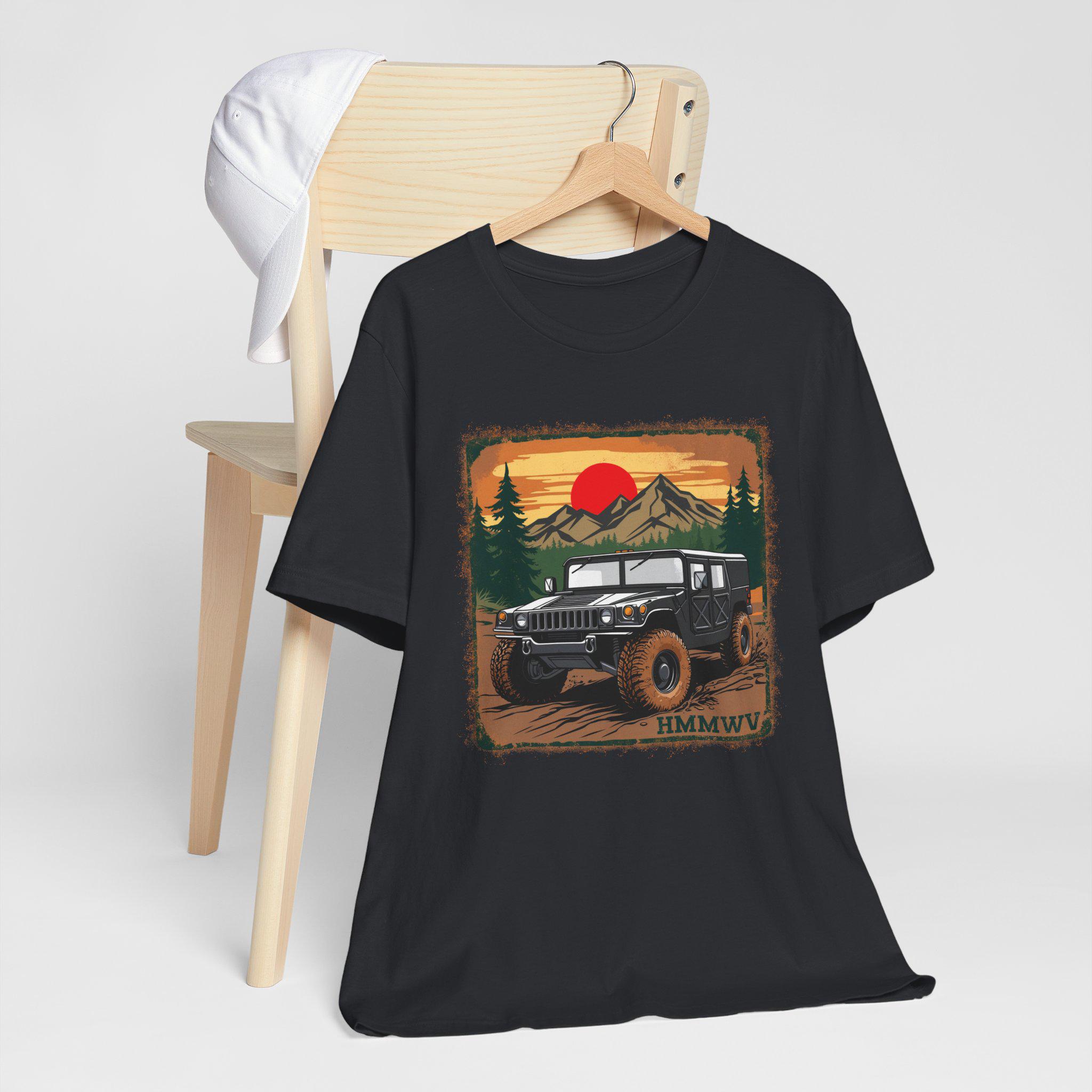HMMWV / Hummer / Humvee in a Mountain Scene With Sunset off Road - Etsy