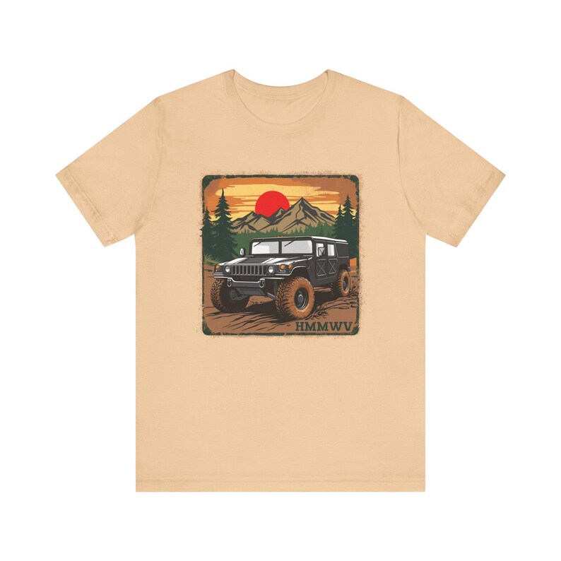 HMMWV / Hummer / Humvee in a Mountain Scene With Sunset off Road - Etsy