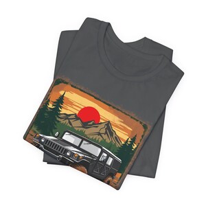 HMMWV / Hummer / Humvee in a Mountain Scene With Sunset off Road - Etsy