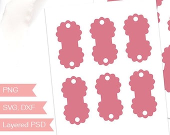 Necklace or Bracelet Display Template 3 Jewelry Hang | Etsy