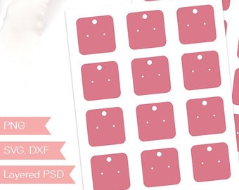 Earring holder svg | Etsy