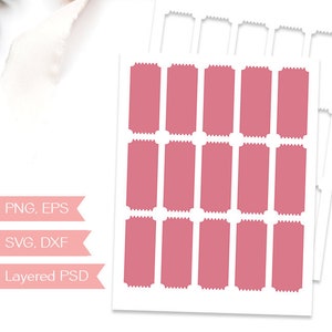 Ticket stub design template party printable craft template | Etsy