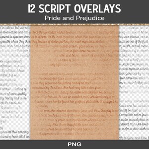 Faded Script Overlays, PNG Handwriting Text Clipart, Ink Writing ...