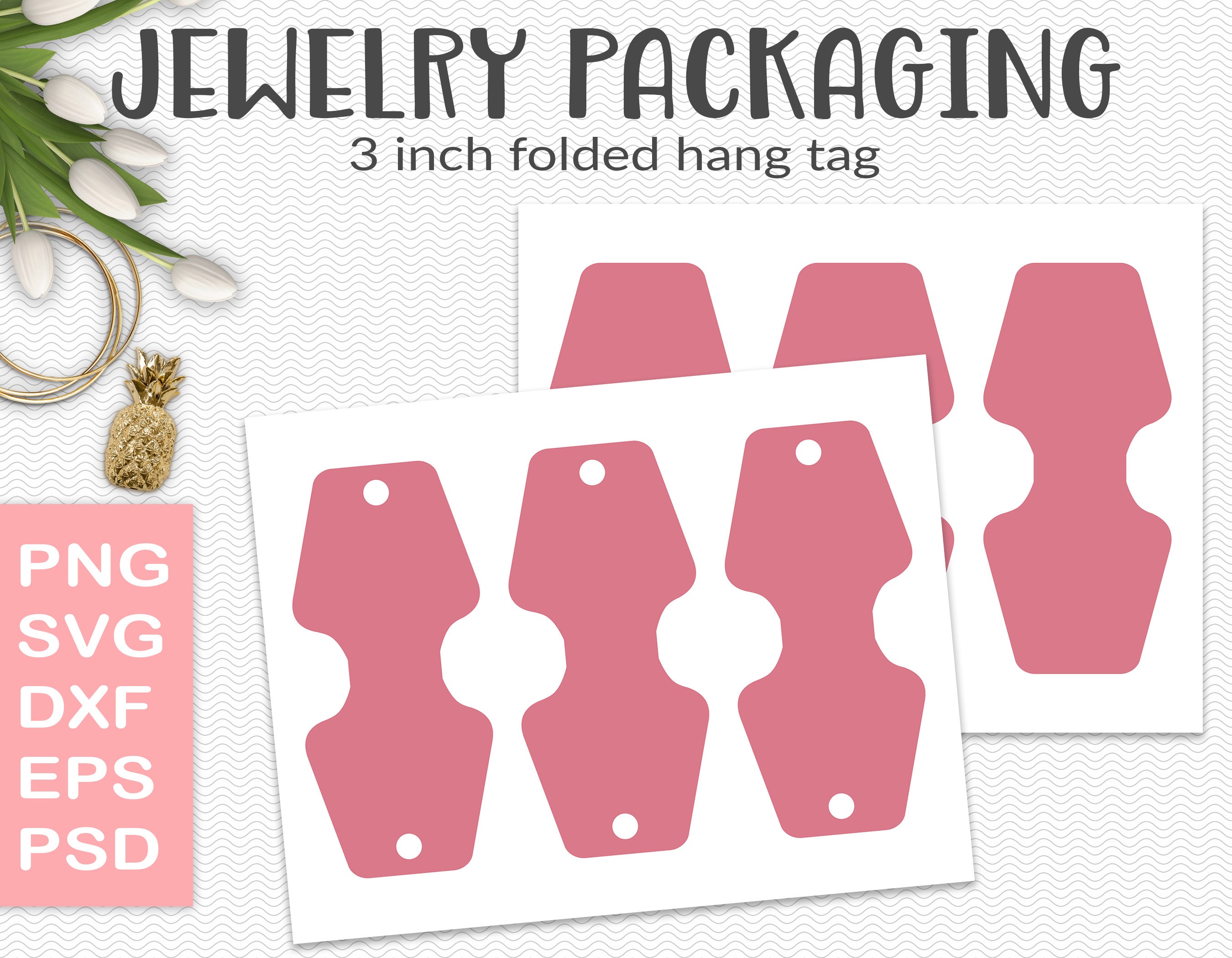 Foldable Jewelry Tag Template Atelier yuwa ciao jp