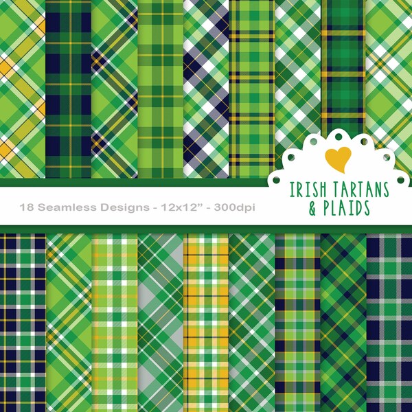 Irish Digital Paper - Etsy