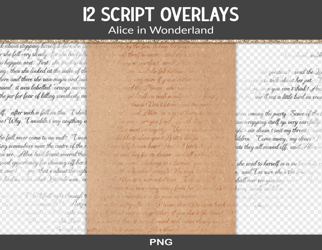 Faded Script Overlays, PNG Handwriting Text Clipart, Ink Writing ...