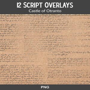 Faded Script Overlays, PNG Handwriting Text Clipart, Ink Writing ...