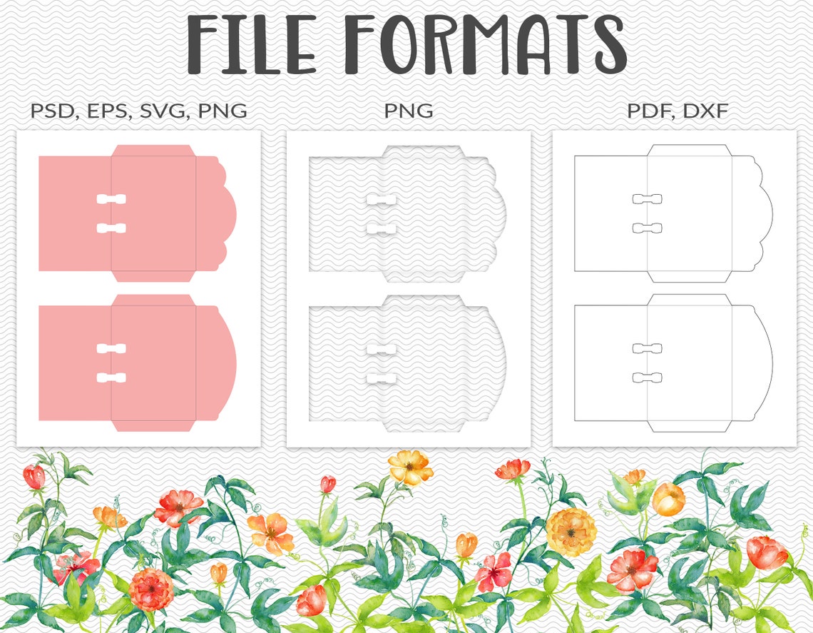 Dex Card Template Envelope Rolodex Craft Cards Svg Cut File - Etsy