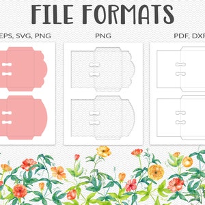 Dex Card Template Envelope Rolodex Craft Cards Svg Cut File - Etsy