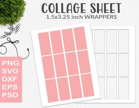 Mini Chocolate Bar Wrapper Template Single Bite Chocolate - Etsy