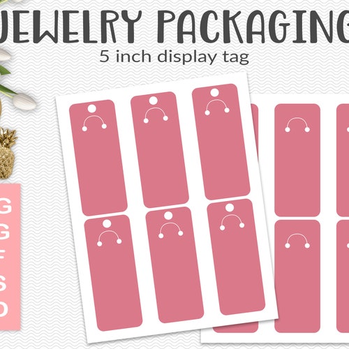 Keychain Display Card 2x9 Digital SVG and PDF Cut File - Etsy