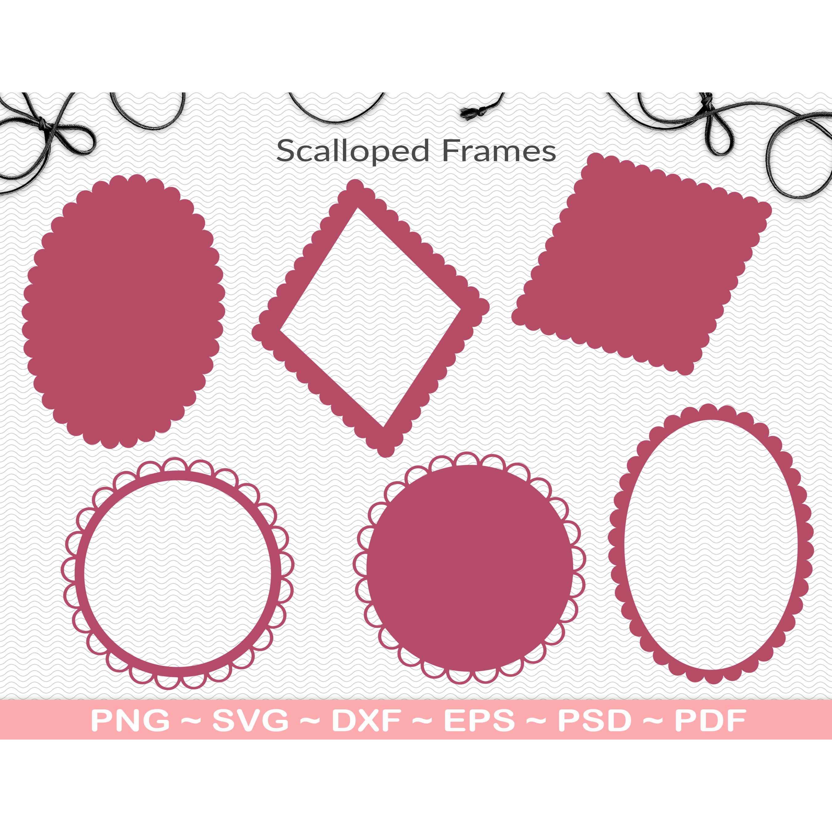 Scrapbooking Shape Templates