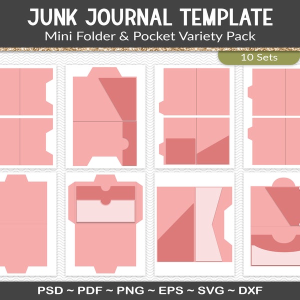 Printable File Folder Templates - Etsy