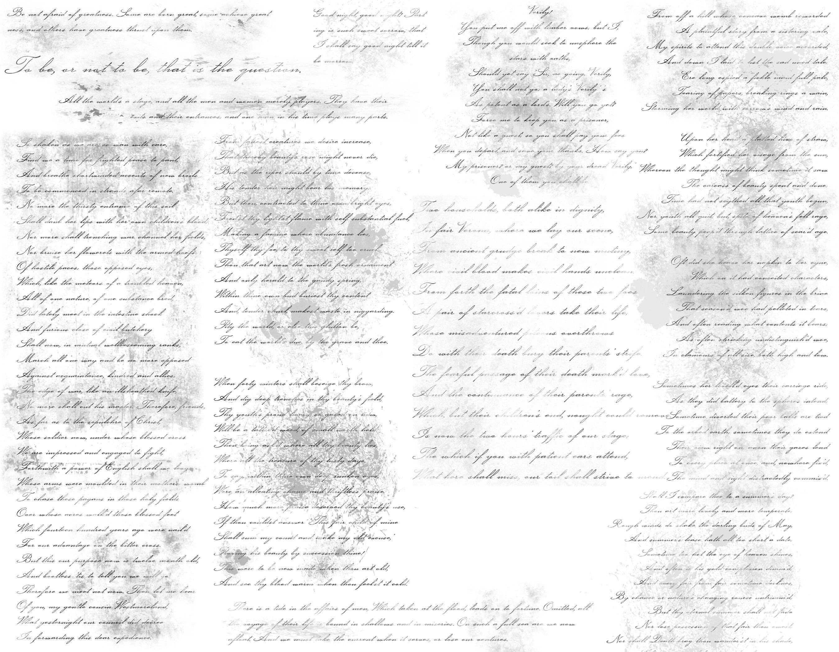 Grunge Script Overlays PNG Handwriting Text Clipart Ink - Etsy Canada