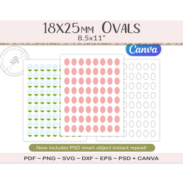 Printable Ovals - Etsy