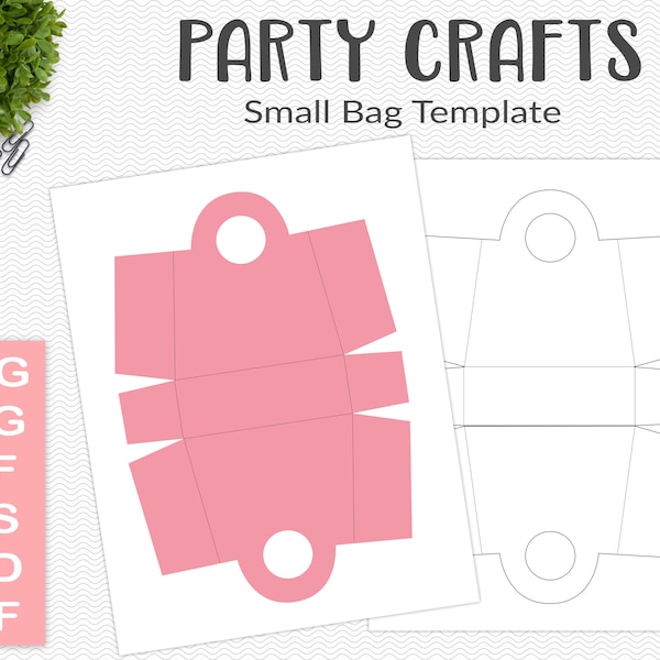 Paper Purse Svg - Etsy