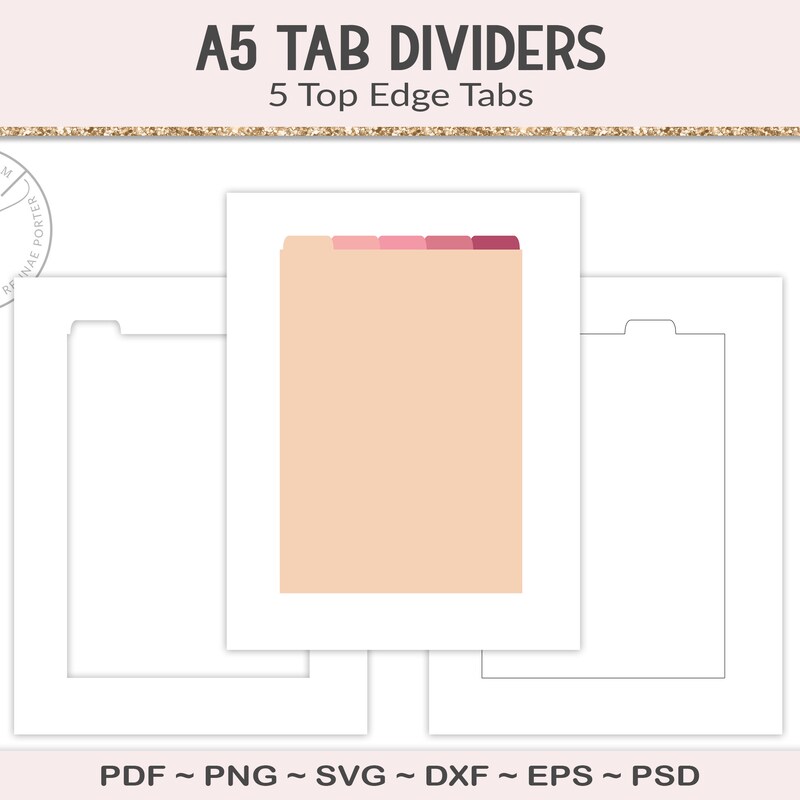 Tab Dividers - Etsy
