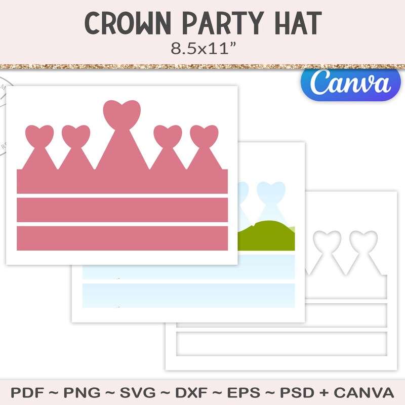 Printable Crown Template - Etsy