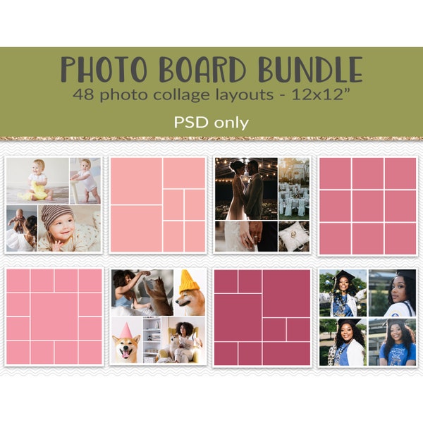 Square Album Template - Etsy