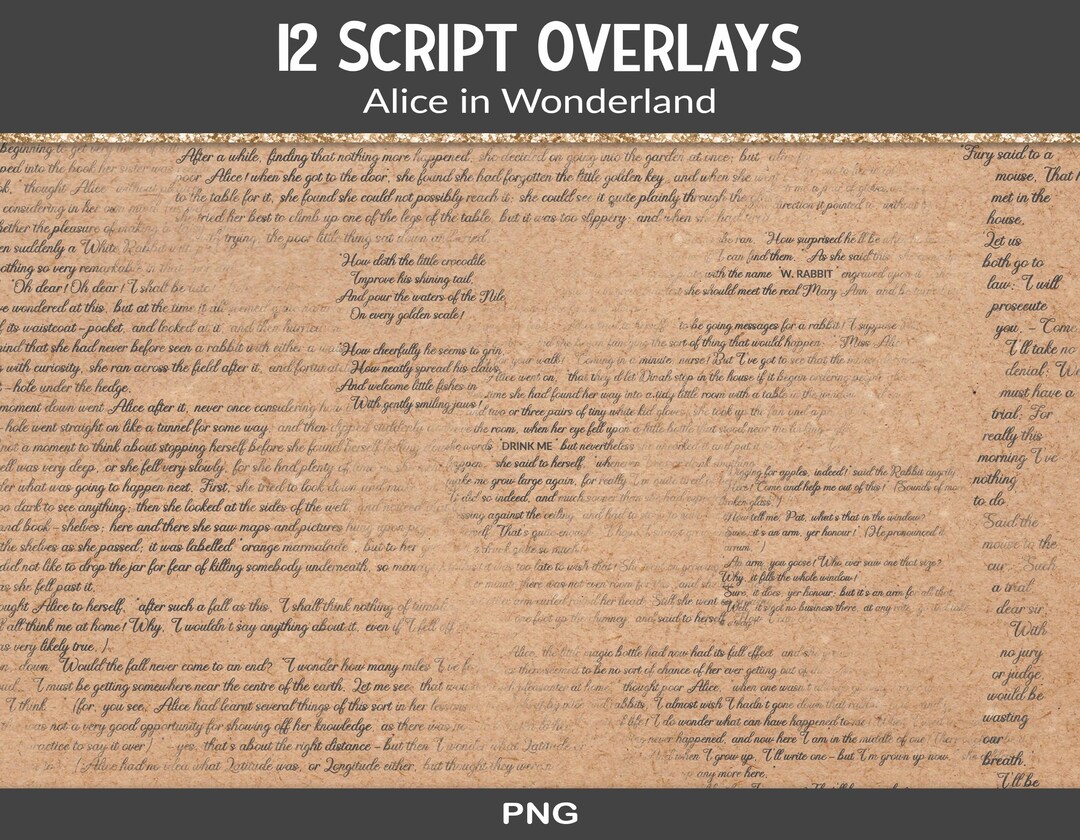 Buy Faded Script Overlays, PNG Handwriting Text Clipart, Ink Writing ...