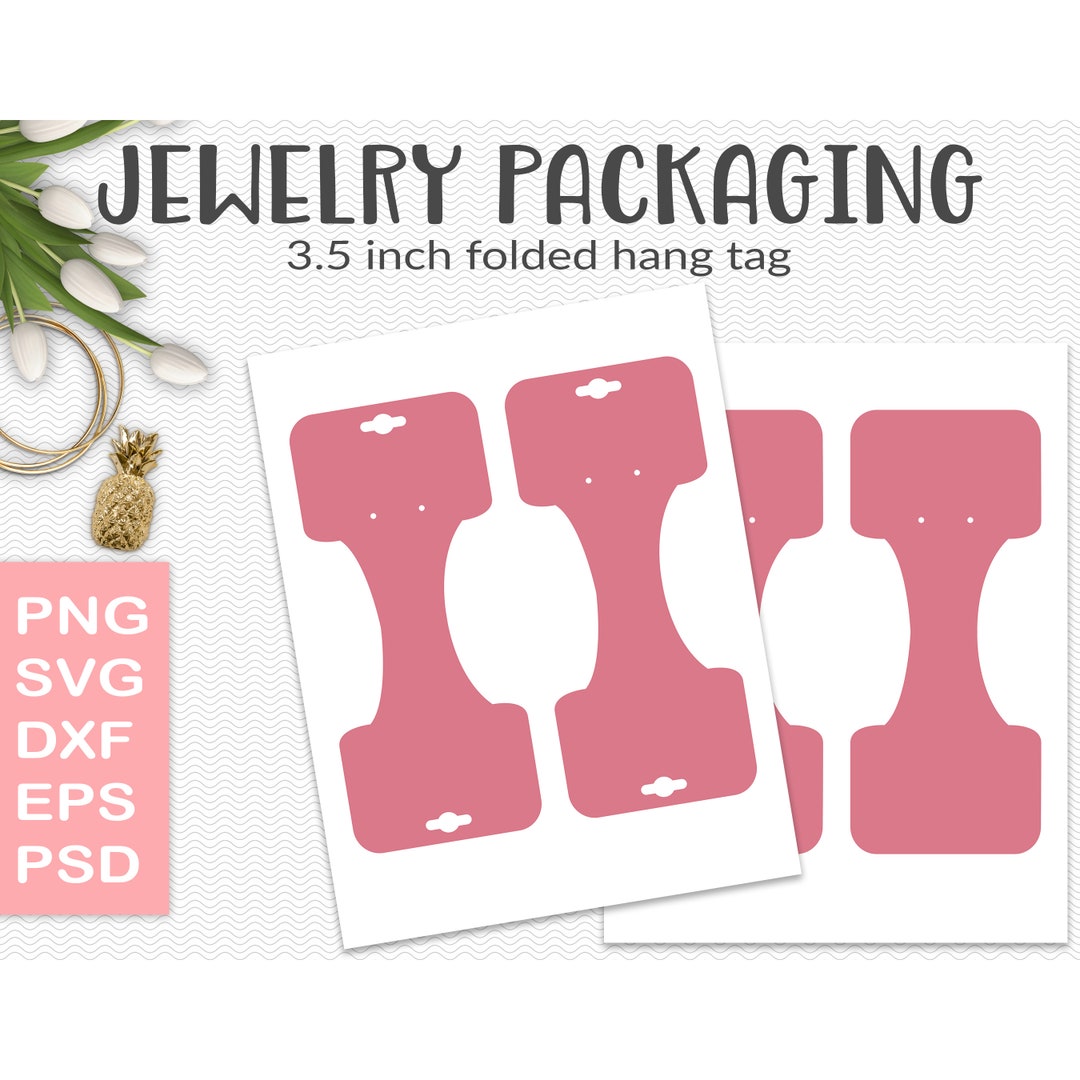 Earring Scrunchie Hang Tag Necklace or Bracelet Set Display - Etsy