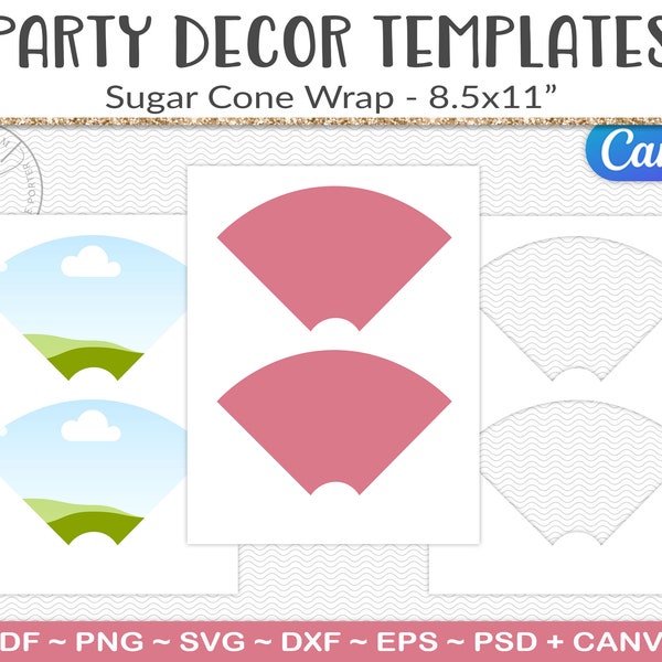 Ice Cream Cone Wrap - Etsy