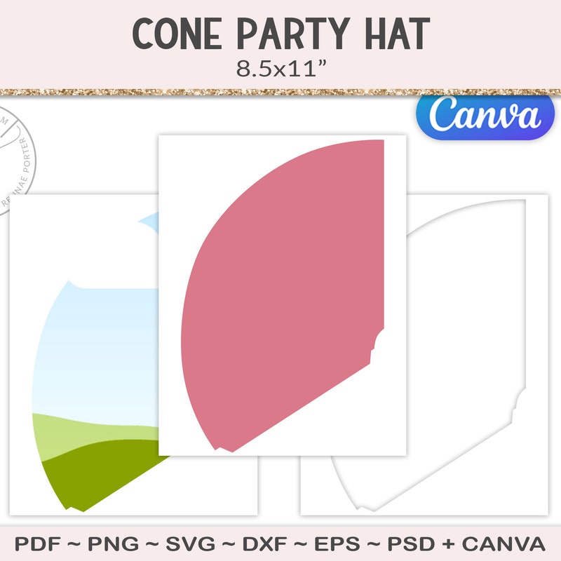 Birthday Cone Hats - Etsy