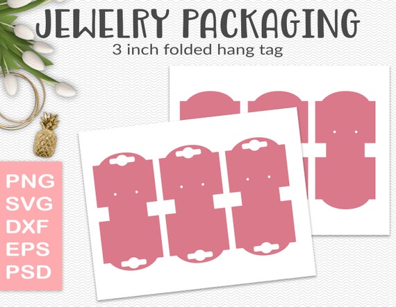 Necklace and Earring Display Template 3 Jewelry Hang - Etsy