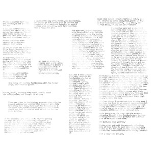 Faded Script Overlays, PNG Typewriter Text Clipart, Ink Writing ...