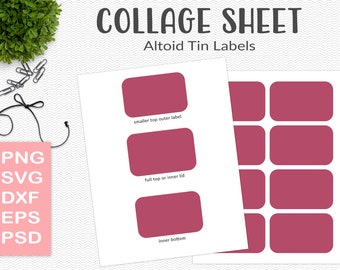 Altoid Tin Printable - Etsy