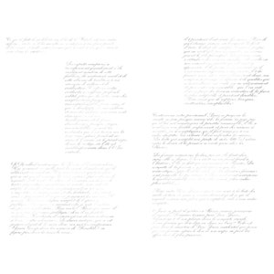 Faded French Script Overlays, PNG Handwriting Text, Ink Writing ...