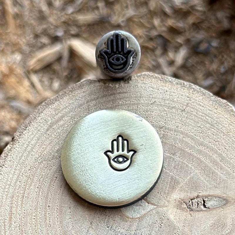 Hand Stamp Charms - Etsy