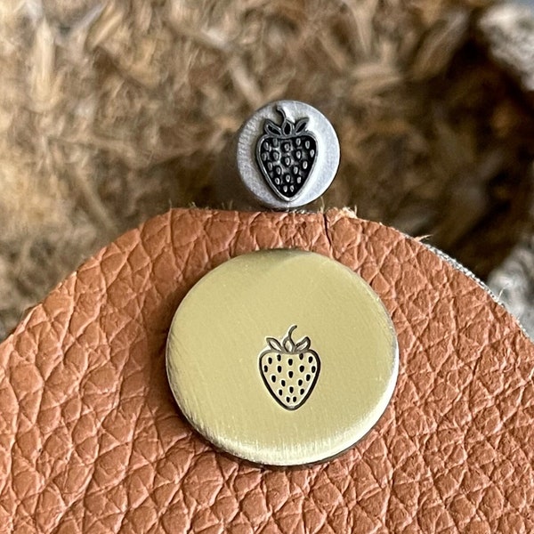 Strawberry Stamp - Etsy