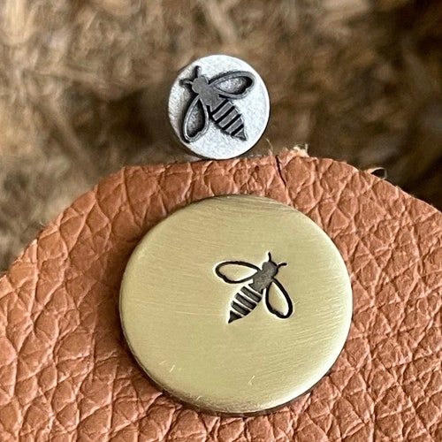 BEE METAL STAMP Bee Metal Die Metal Stamps Jewelry - Etsy