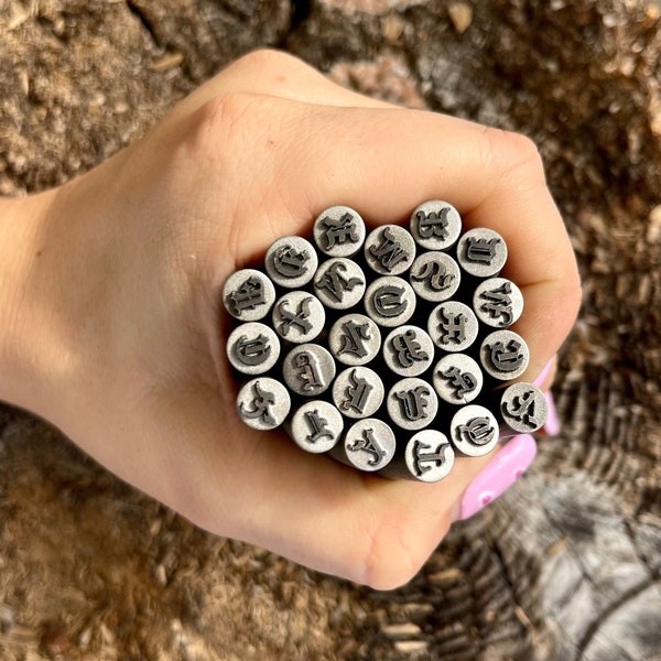 Metal Alphabet Stamp - Etsy