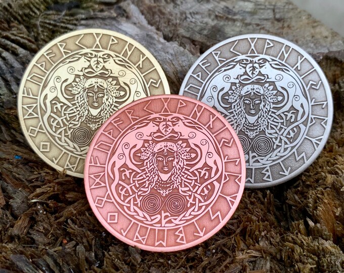 VALKYRIE Coin VALKYRIE Pendant VALKYRIE Keychain Valkyrie - Etsy