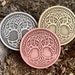TREE of LIFE Coin || Souvenir || Pendant || Keychain || Pin Badge (33mm ...