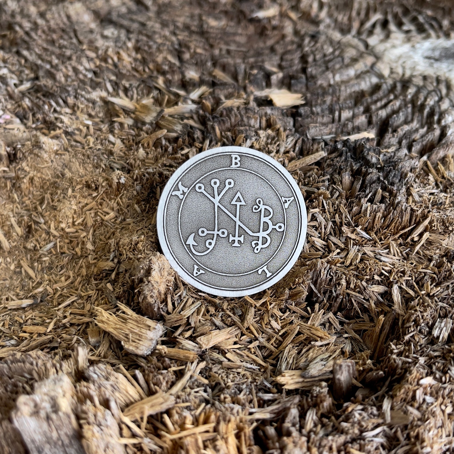 SEAL OF BALAM || Goetia Coin || Balam || Coin, Pendant, Keychain, Pin ...