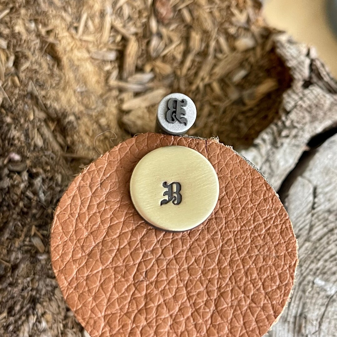 B Letter METAL STAMP || Old English Alphabet Metal Punch Die || Metal ...