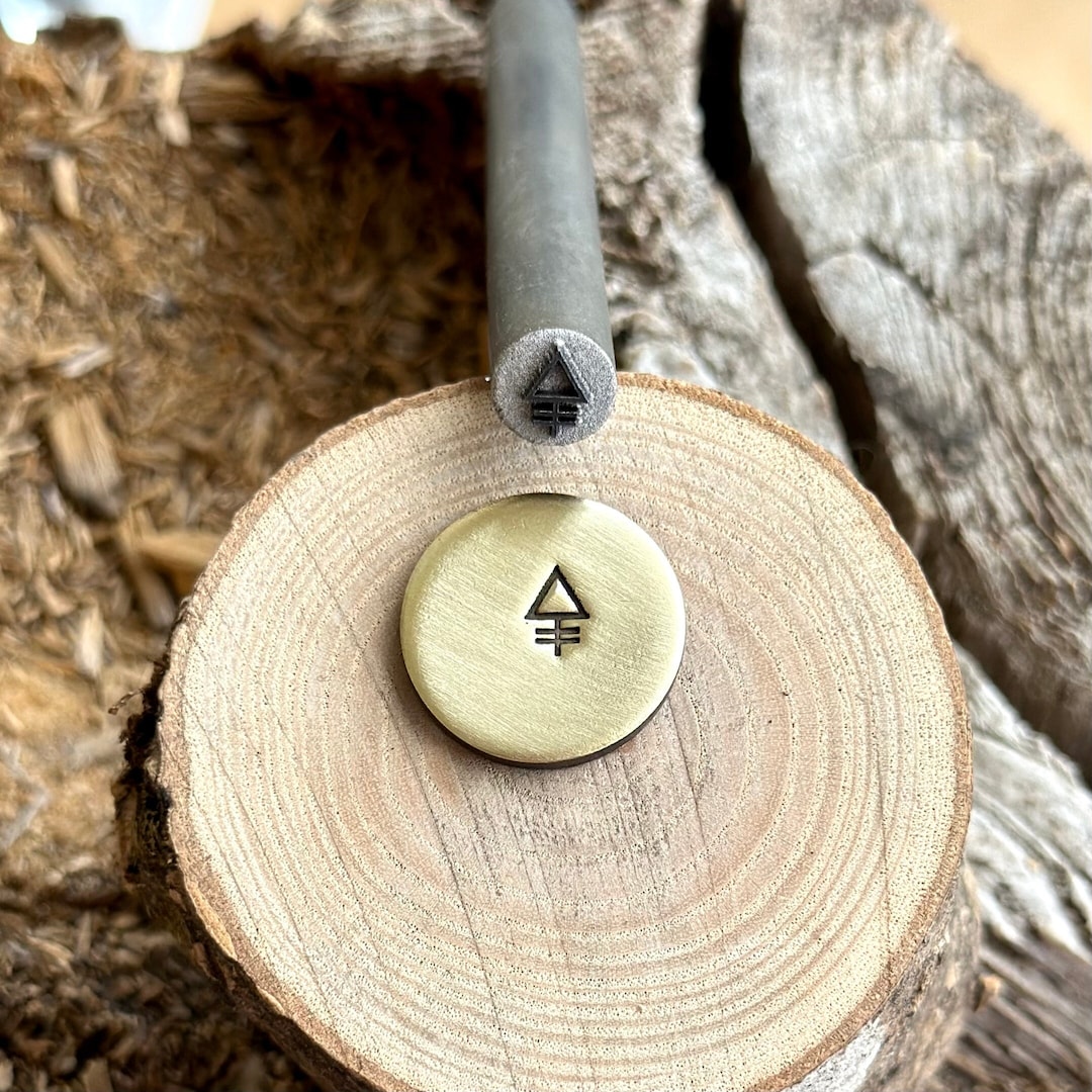 PHOSPHORUS SYMBOL Metal Stamp || Alchemical Symbol Metal Die ...