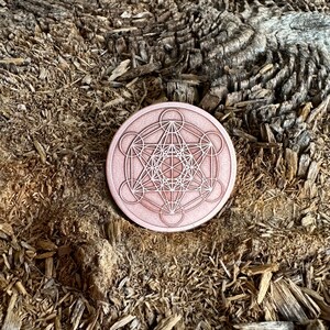 METATRON'S CUBE Coin || Angel Metatron's Cube Coin || Amulet ...