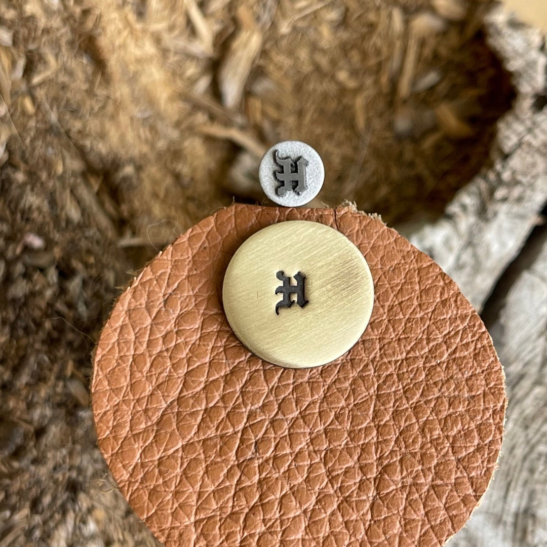 H Letter METAL STAMP || Old English Alphabet Metal Die || Metal Stamps ...