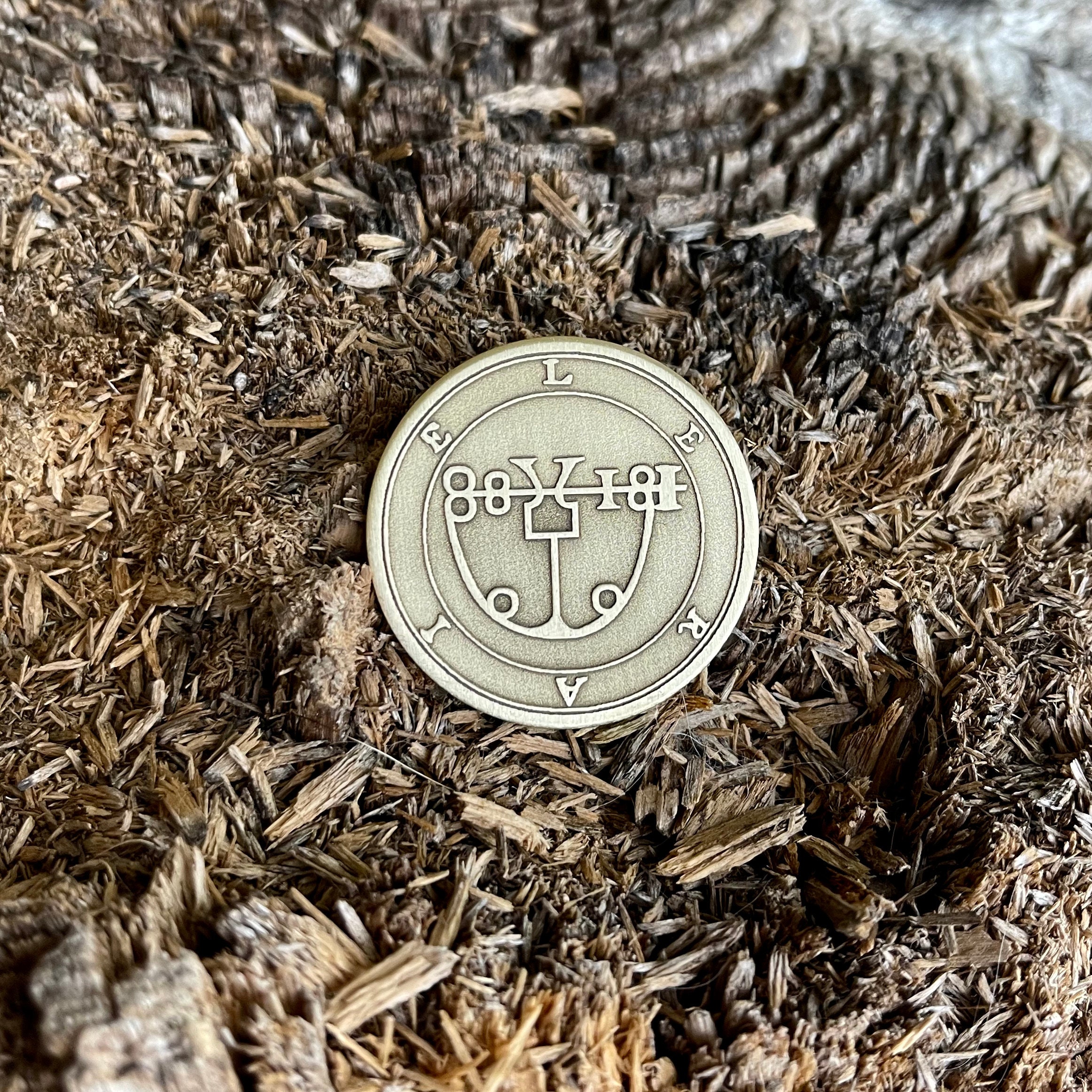 SEAL OF LERAIE Goetia Coin Leraye Coin Pendant - Etsy