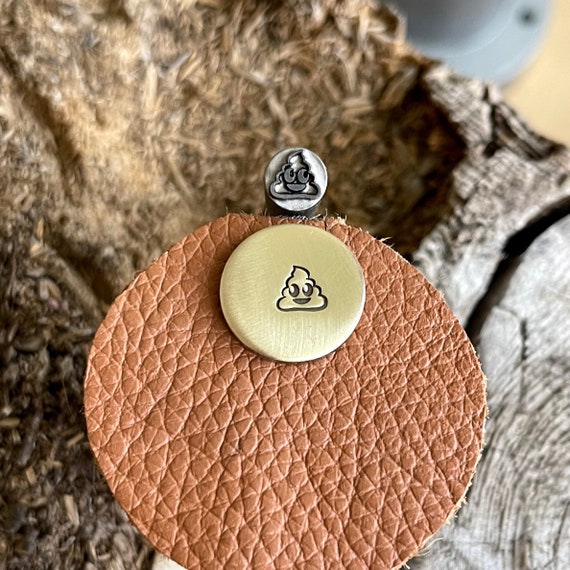 POOP METAL STAMP Poop Pile Metal Die Metal Stamps | Etsy