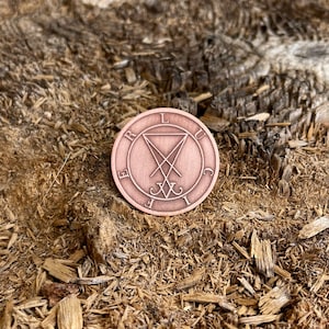 LUCIFER Coin || Lucifer Seal || Fallen Angel Seal || Lucifer Coin ...