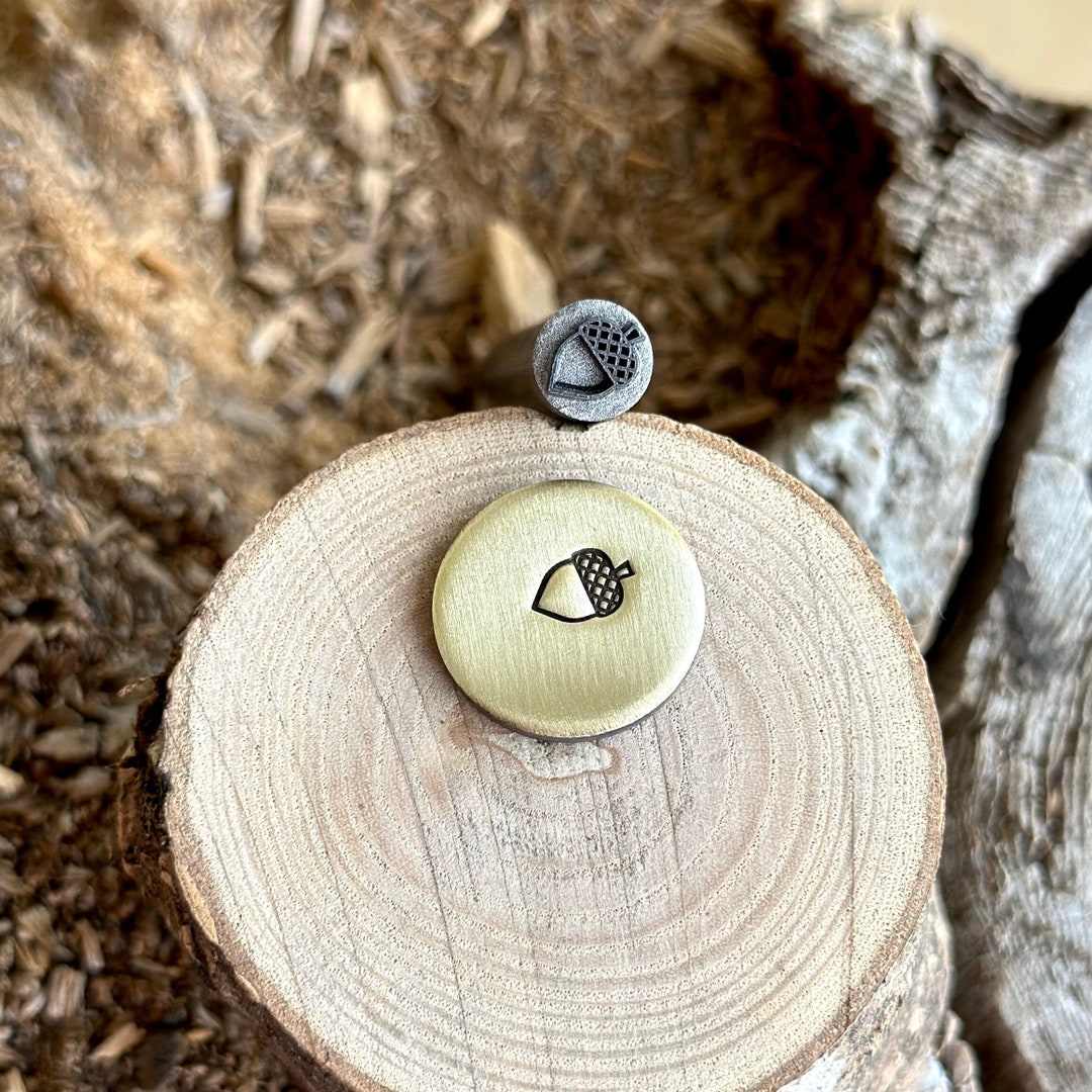 ACORN METAL Stamp || Acorn Metal Die || Metal Punch || Metal Impact ...
