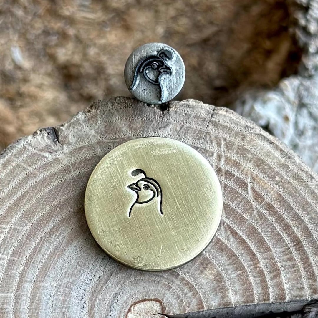 QUAIL SILHOUETTE METAL Stamp || Bird Head Die || Metal Stamp || Punch ...