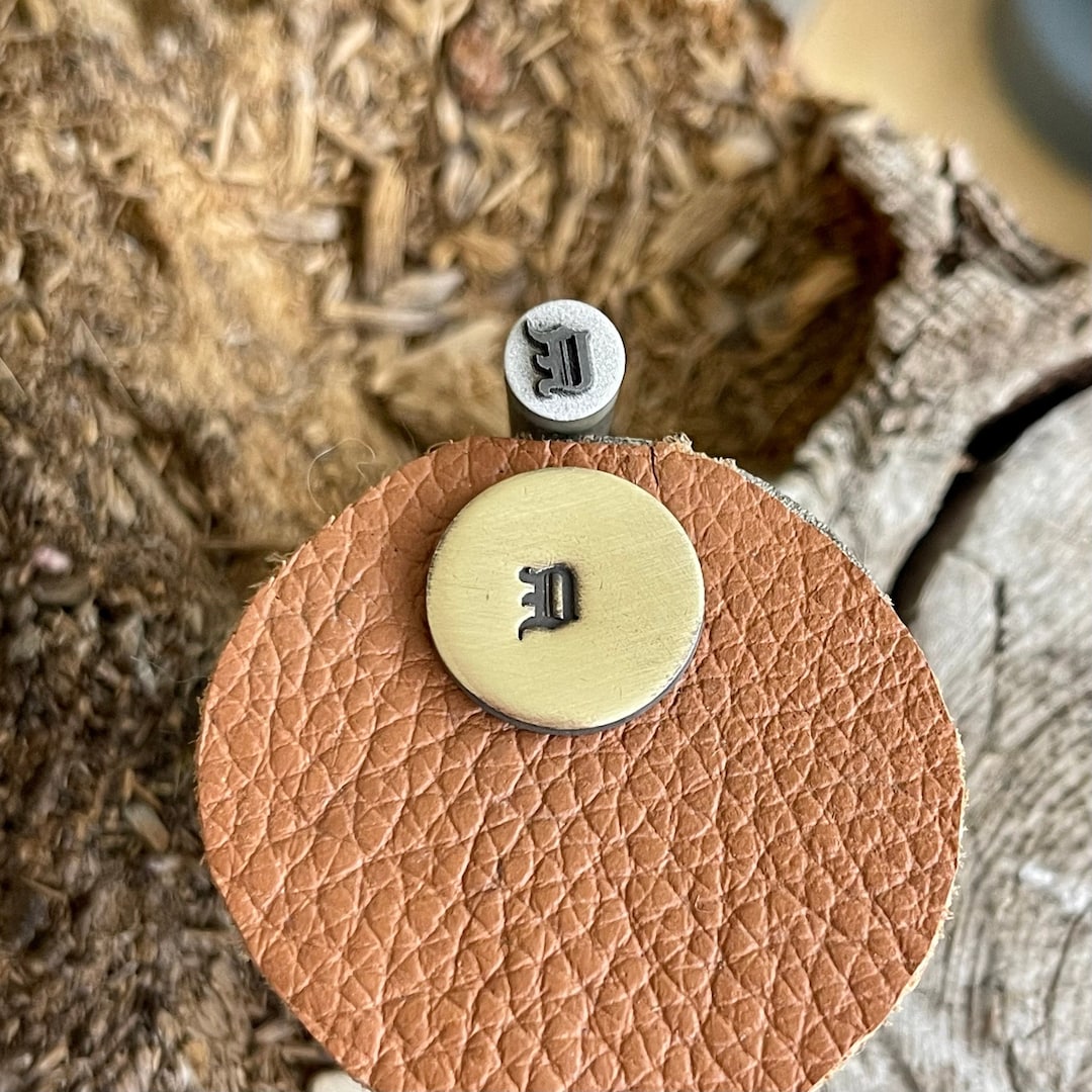 D Letter METAL STAMP || Old English Alphabet Metal Die || Metal Stamps ...